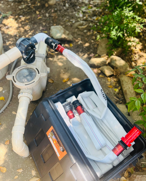 FireFighter1 Fire Hose For Quick Access to Swimming Pool Water – Fight ...